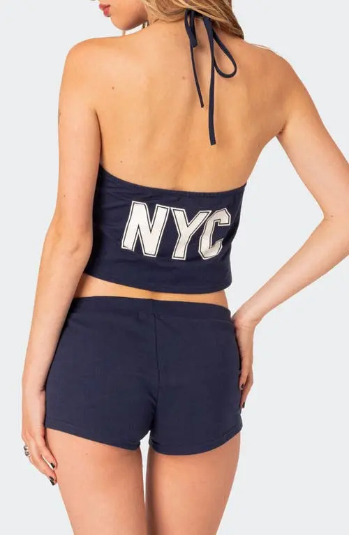 EDIKTED Jordan Halter Top