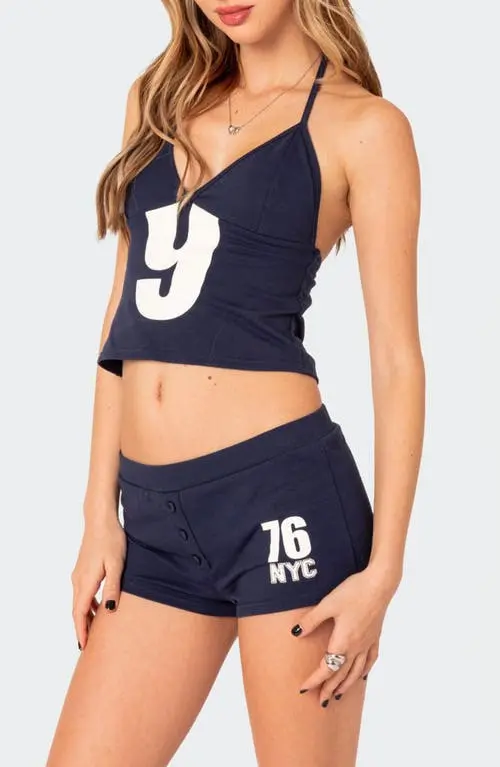 EDIKTED Jordan Halter Top