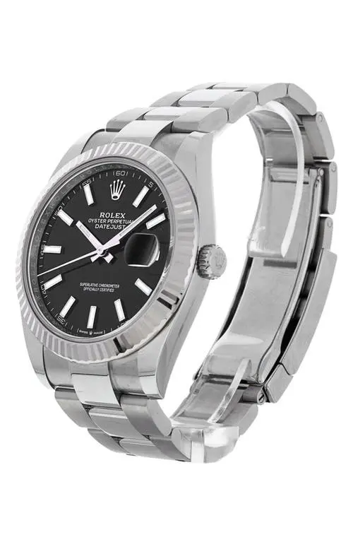 WATCHFINDER & CO. Rolex Preowned Datejust 41 Bracelet Watch