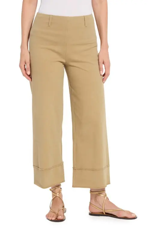 Lyssé Margo High-waist Cropped Jeans - Raw Umber