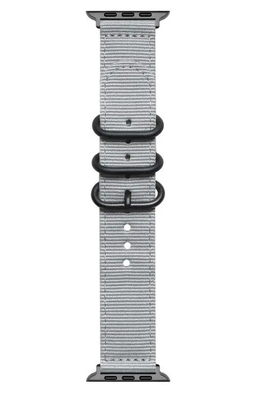POSH TECH The Nylon Apple Watch Band - Grey