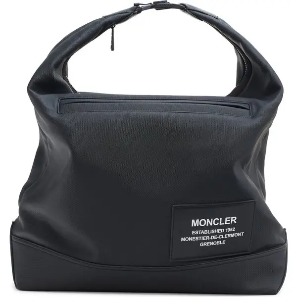 Moncler Nakoa Coated Canvas Tote - Black