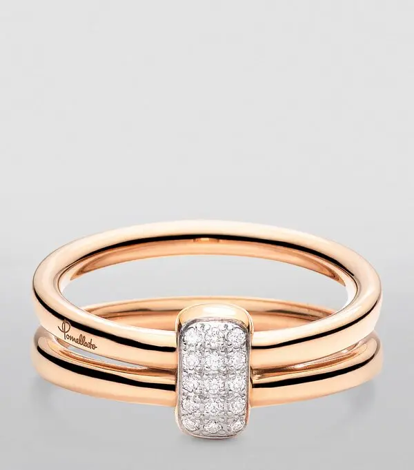 Pomellato Together Diamond Ring - Rose Gold