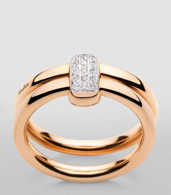 Pomellato Together Diamond Ring - Rose Gold