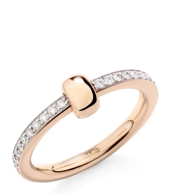 Pomellato And Diamond Together Ring - Rose Gold