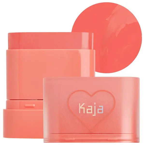KAJA Dewy Bar Blush & Lip Balm - Peach Cobbler