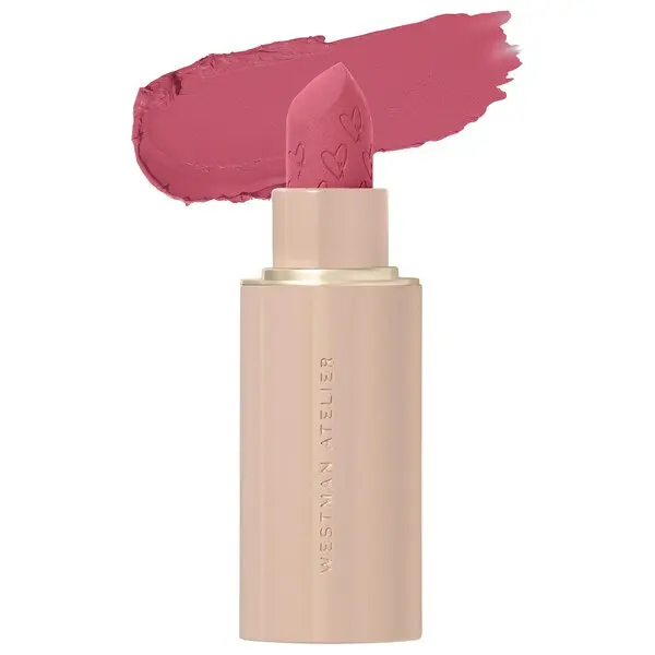 WESTMAN ATELIER Lip Suede Hydrating Matte Lipstick With Hyaluronic Acid - Rose