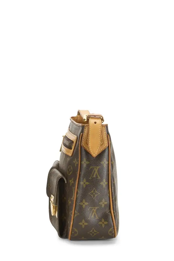 LOUIS VUITTON Monogram Canvas Hudson Shoulder Bag