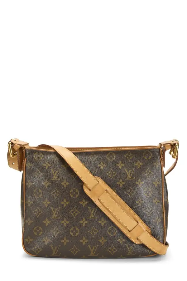 LOUIS VUITTON Monogram Canvas Hudson Shoulder Bag
