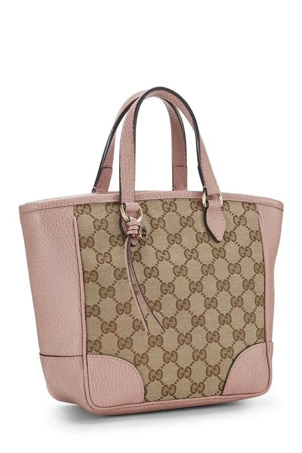 Gucci Original Gg Canvas Bree Tote Bag - Pink