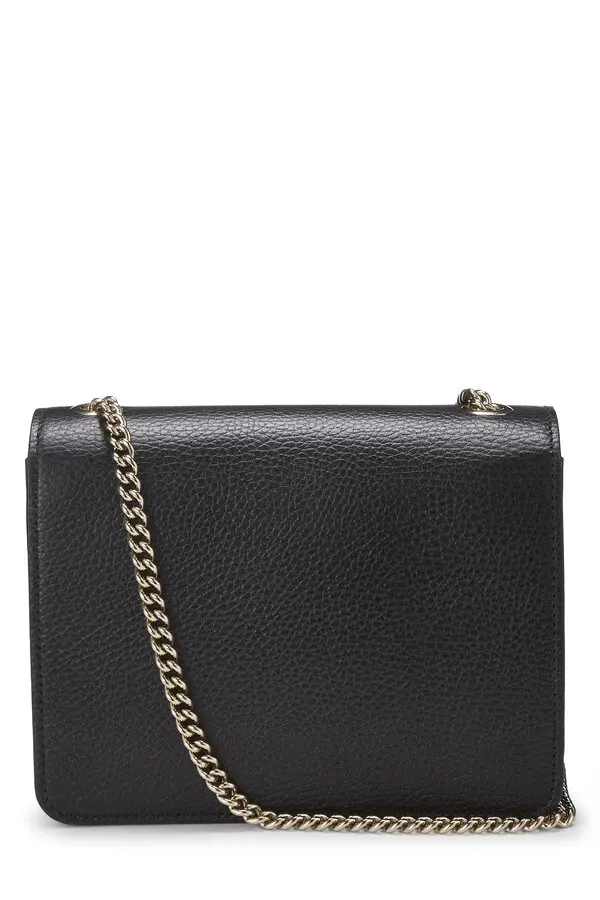 Gucci Leather Interlocking Crossbody - Black