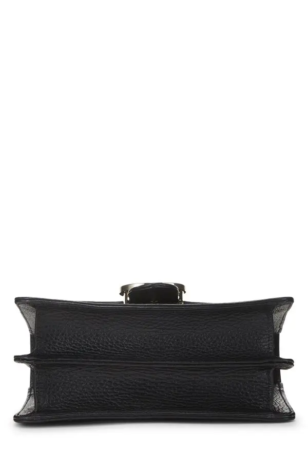 Gucci Leather Interlocking Crossbody - Black
