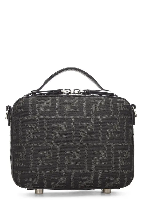 Fendi Zucca Canvas Suitcase - Black