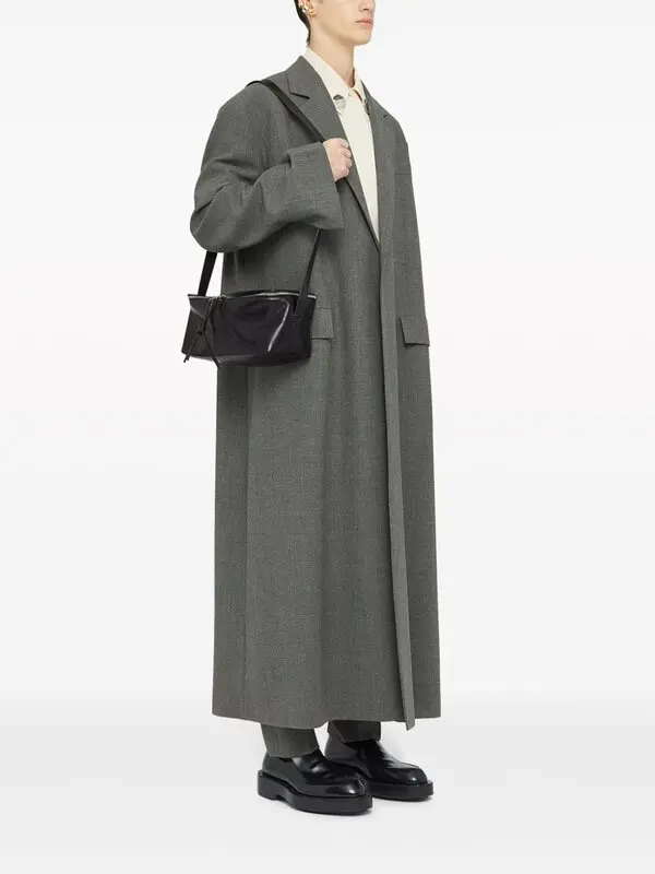 JIL SANDER Medium Leather Shoulder Bag