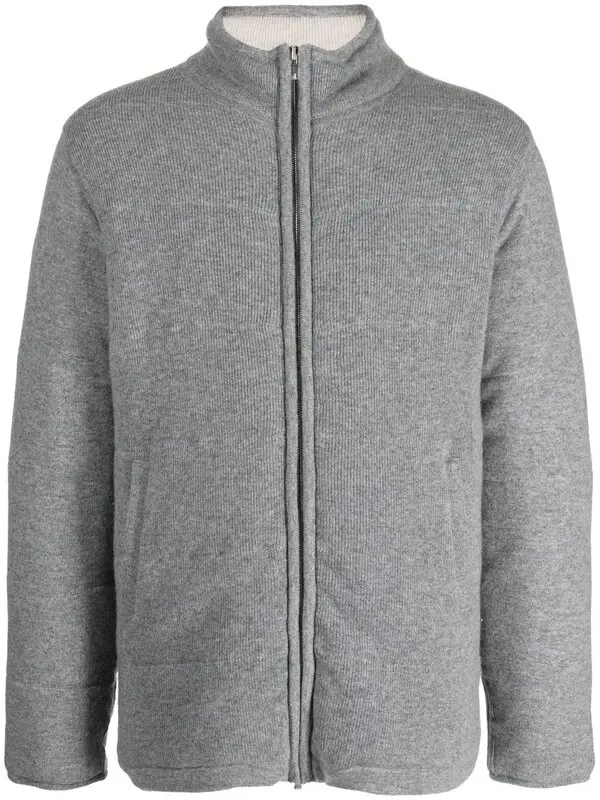 N.peal Zip-up Cashmere Padded Jacket