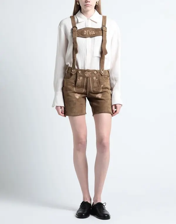 FRANZ KRALER Leather Shorts