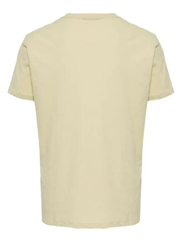 Frescobol Carioca Lucio Cotton-linen T-shirt - Green
