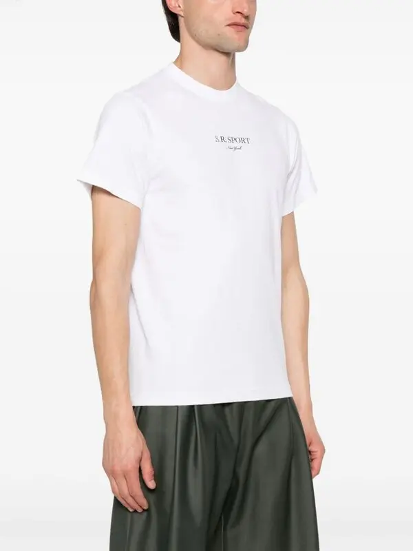 SPORTY & RICH Wimbledon Cotton T-shirt