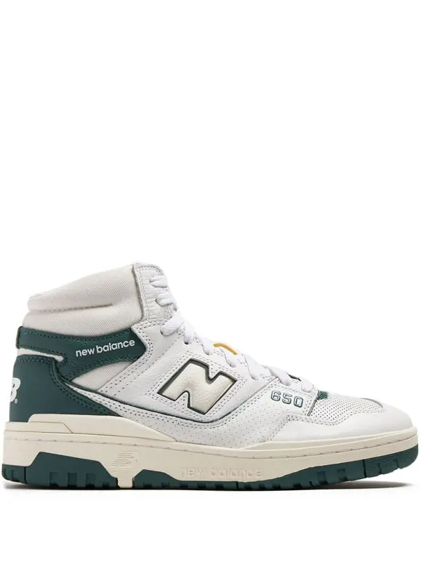 NEW BALANCE 650 High-top Sneakers - White