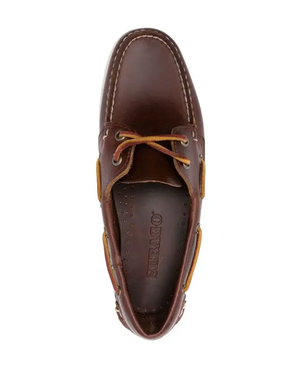 SEBAGO Portland Mocassins In Calf Leather - Brown