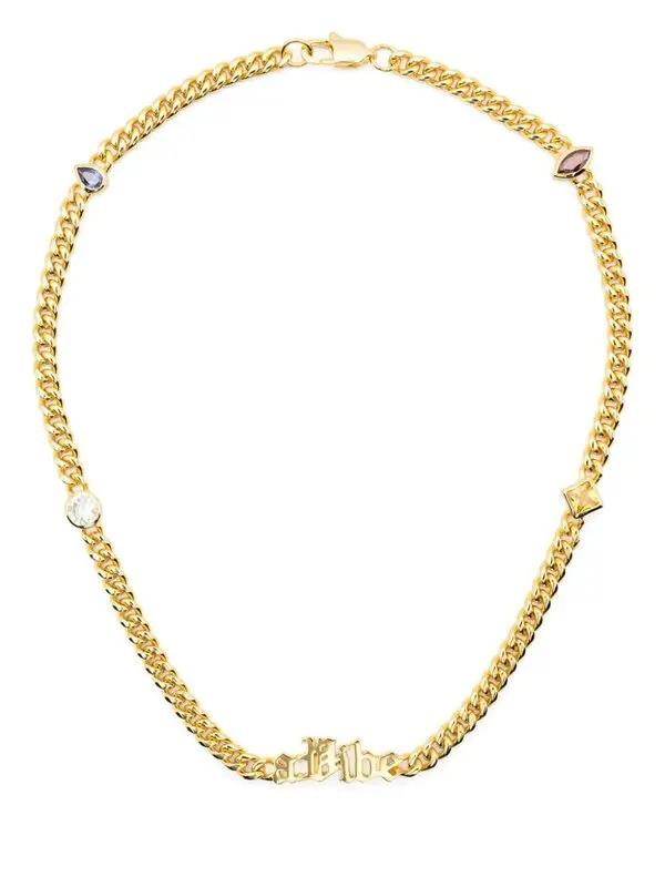 DARKAI A Vibe Crystal-embellished Necklace - Gold