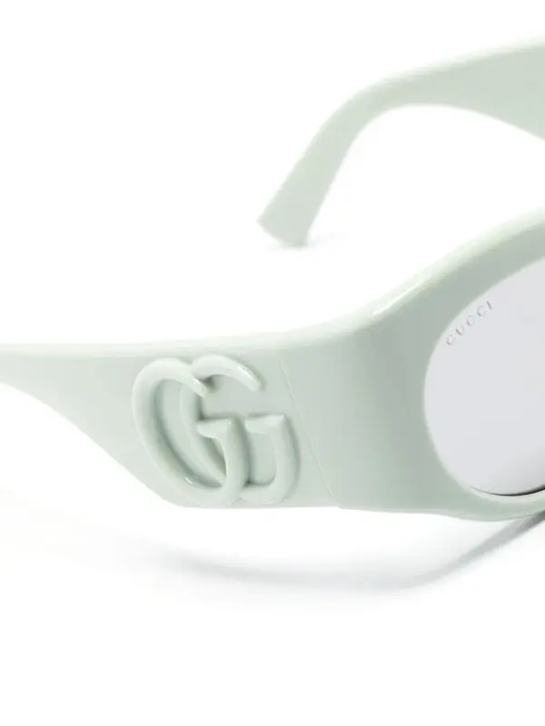 Gucci Oval-frame Sunglasses