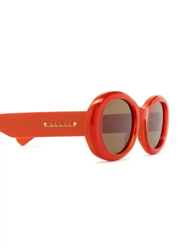 Gucci Oval-frame Sunglasses