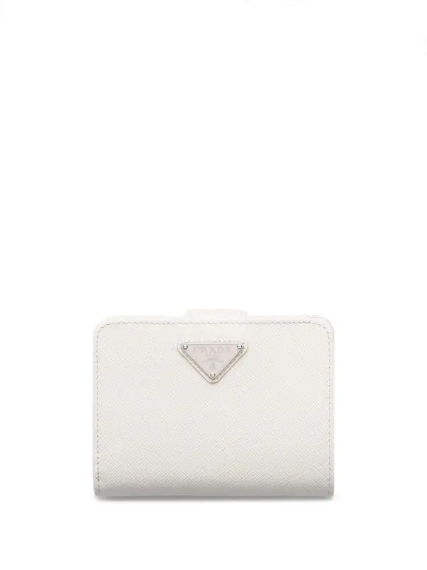Prada Small Triangle-logo Leather Wallet