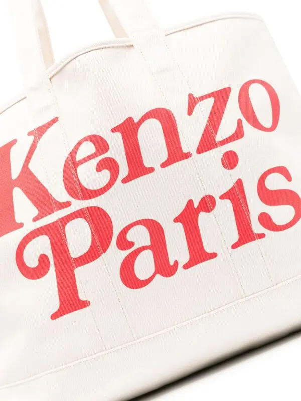 Kenzo Large Tote Bag - Neutrals