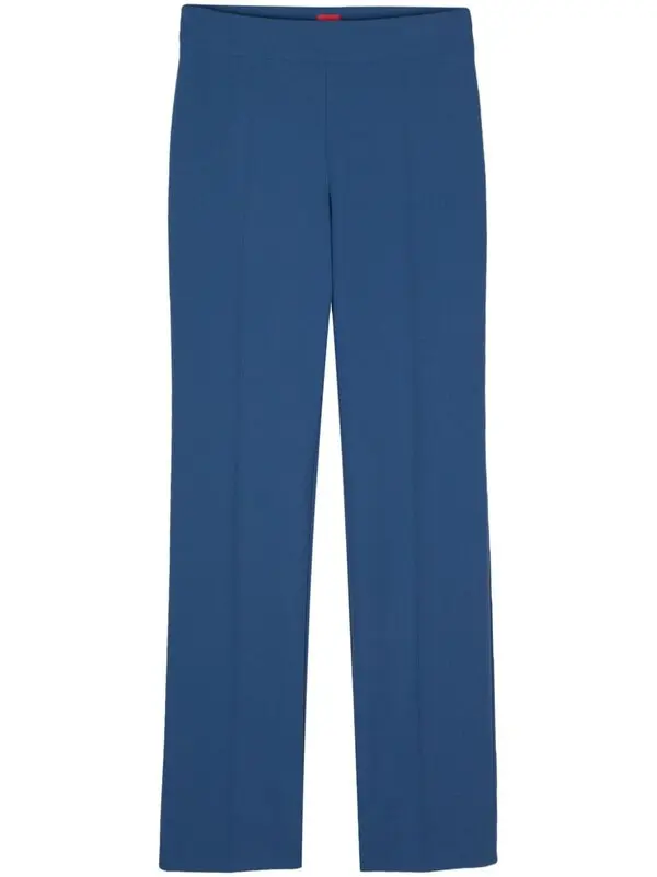 Hugo Haitama Straight-leg Trousers - Blue