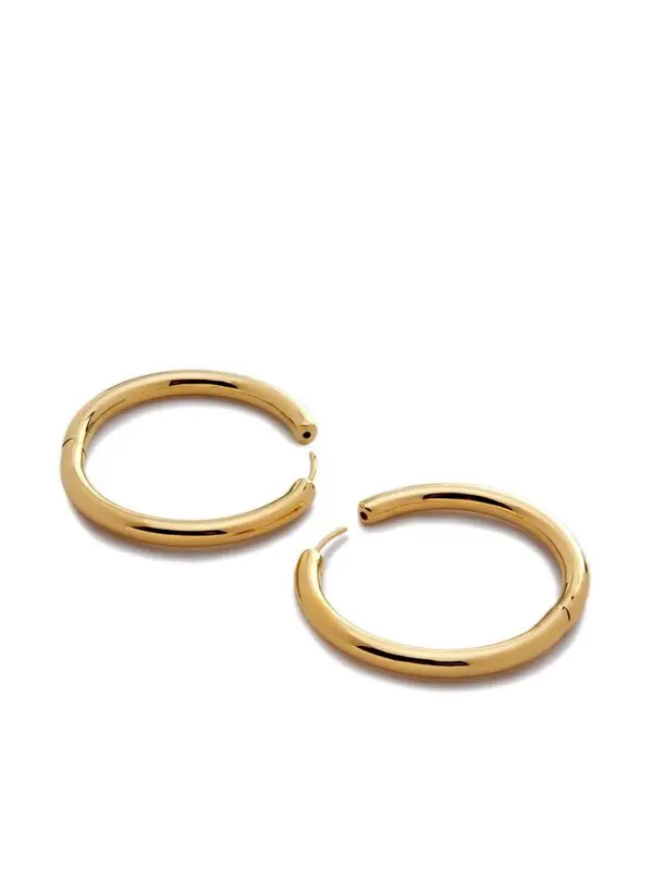 Monica Vinader Essential Large Hoop Earrings