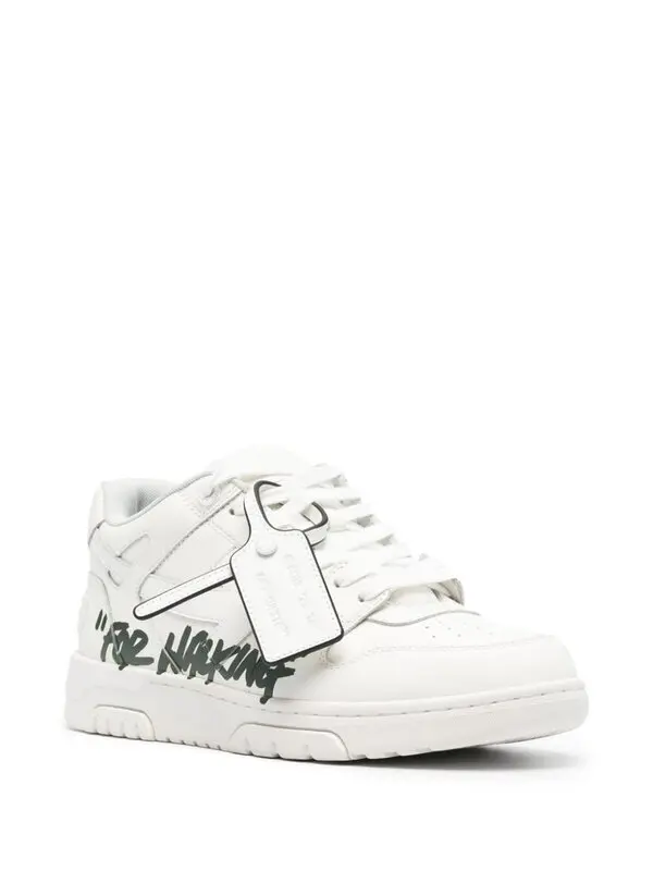 Off-White Out Of Office Leather Sneakers