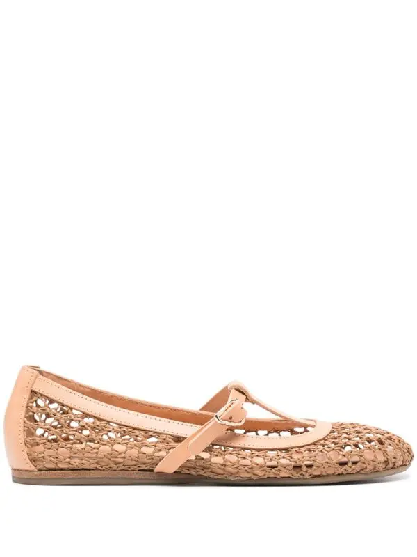 ANCIENT GREEK SANDALS - Ancient Greek Sandals Aerati Raffia Ballerinas