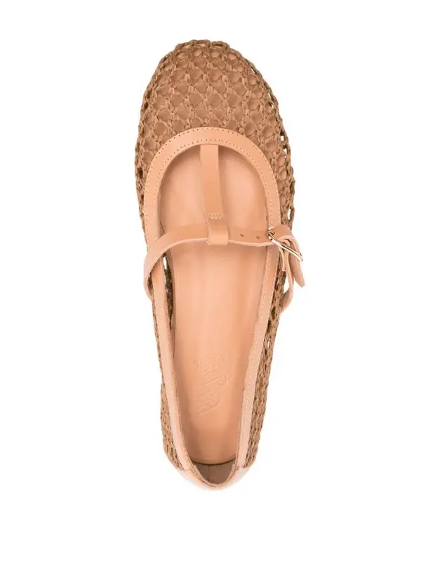 ANCIENT GREEK SANDALS - Ancient Greek Sandals Aerati Raffia Ballerinas