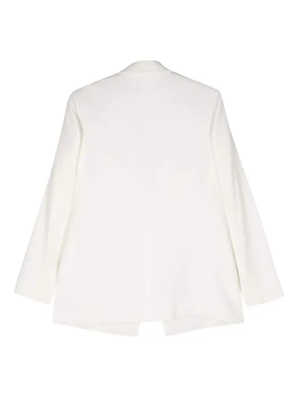 LANVIN Rose-button Single-breasted Blazer