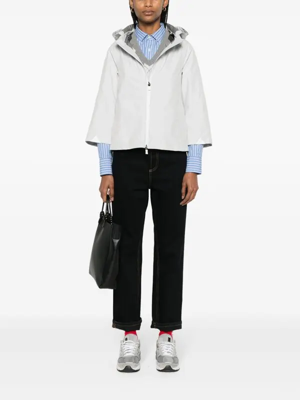 Herno Hooded Jacket - Grey