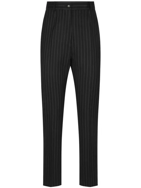 Dolce & Gabbana Wool Tapered Trousers