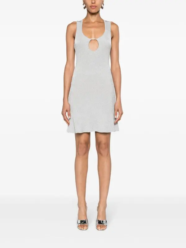 Jacquemus Bril Lurex Mini Dress