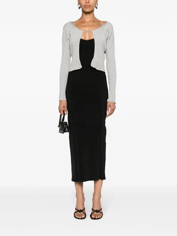 Jacquemus Pralu Lurex Cardigan