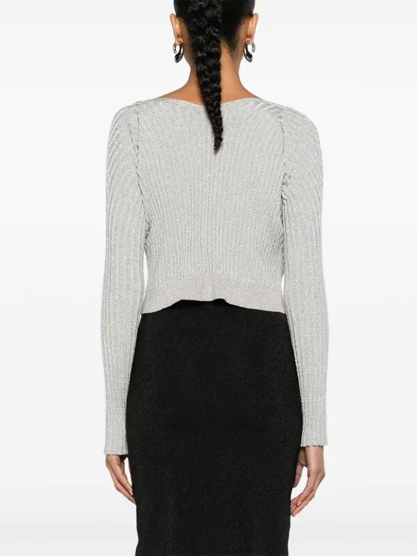 Jacquemus Pralu Lurex Cardigan