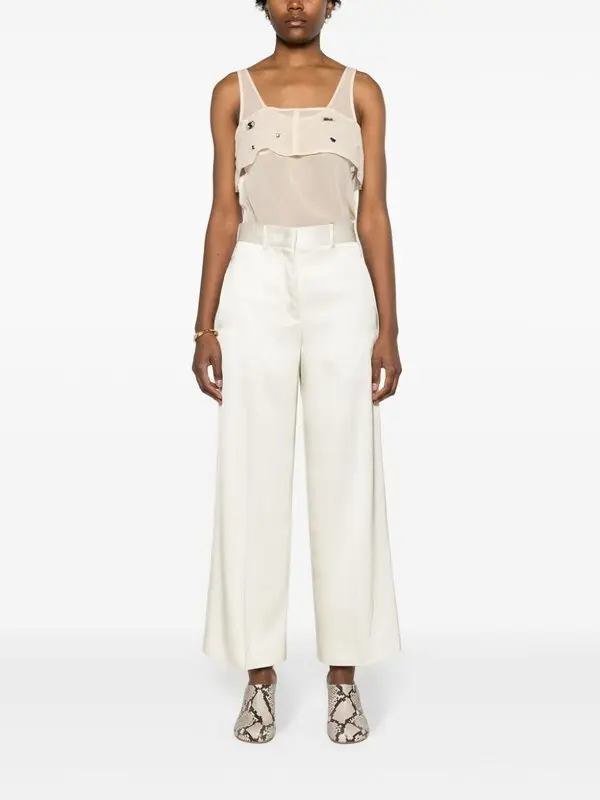 3.1 Phillip Lim Crystal-embellished Tank Top - Neutrals