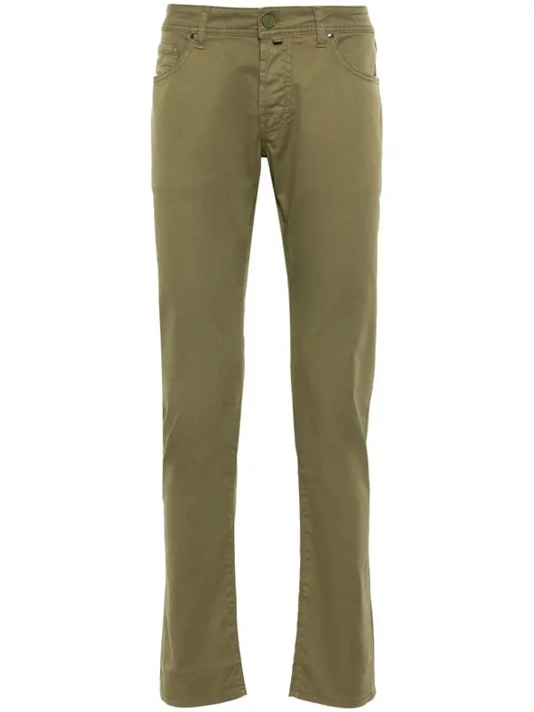 Jacob Cohen Logo-patch Trousers