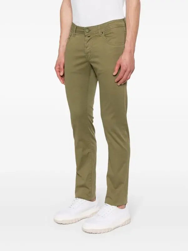 Jacob Cohen Logo-patch Trousers
