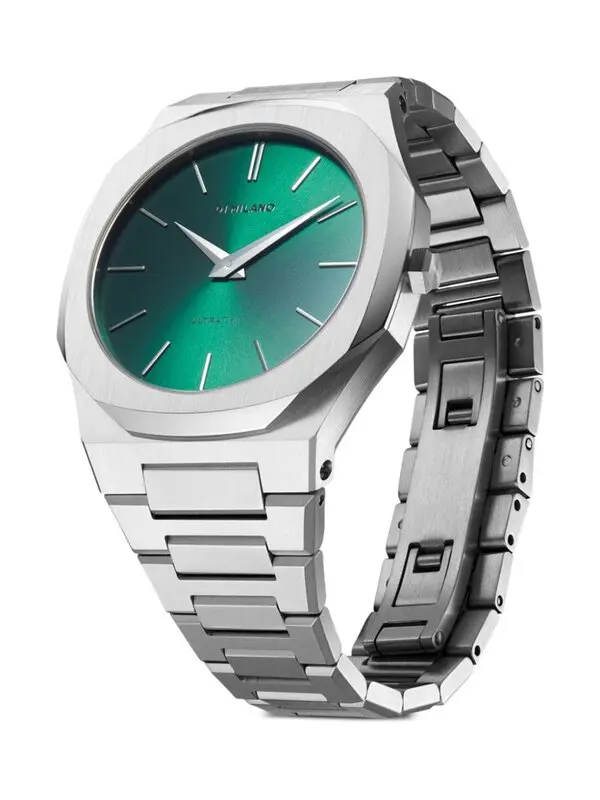 D1 MILANO Ultra Thin 40mm Watch - Green