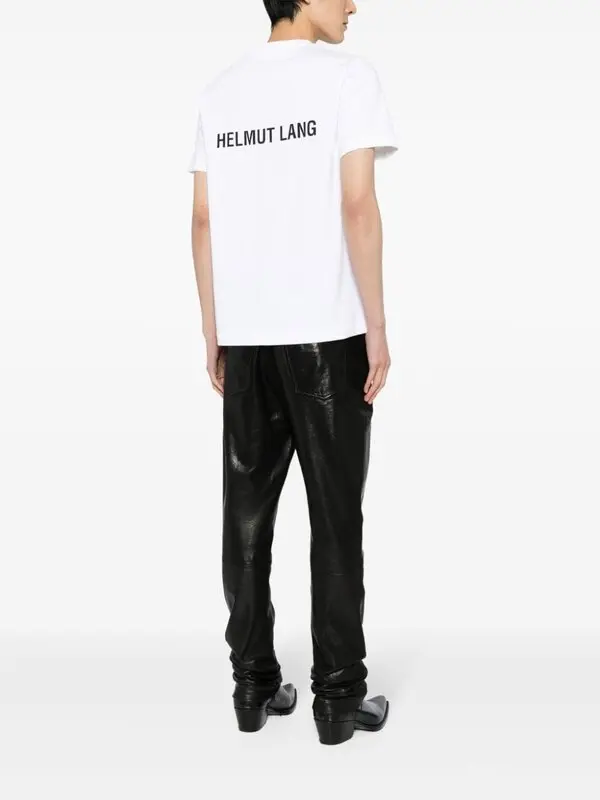 Helmut Lang Logo-print Cotton T-shirt - White