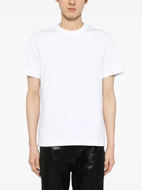 Helmut Lang Logo-print Cotton T-shirt - White