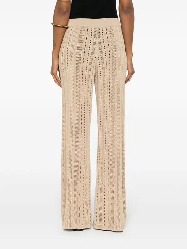 BY MALENE BIRGER Kiraz Flared Knit Trousers