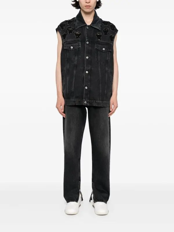Off-White Straight-leg Jeans - Black
