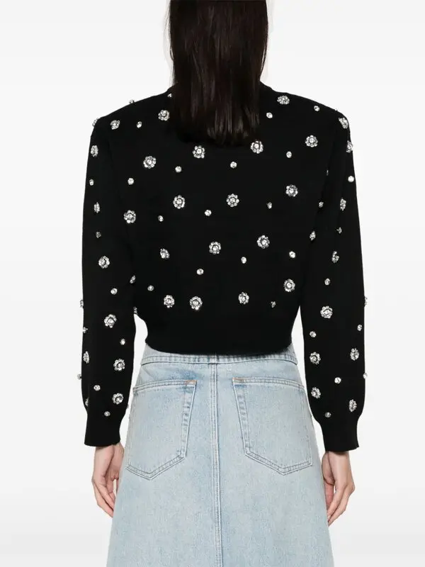 ROTATE BY BIRGER CHRISTENSEN Sequin-embellished Jumper