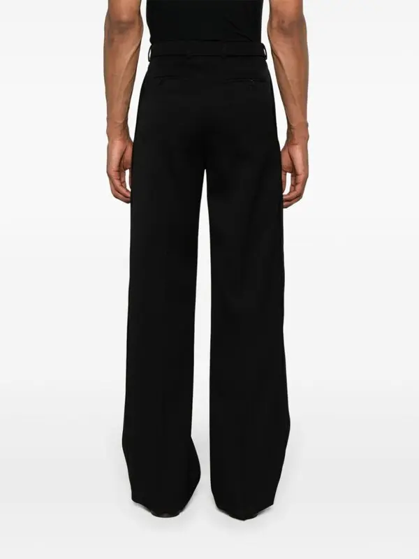 LANVIN X Future Belted Straight Trousers
